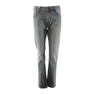 Jacob Cohen Slim Fit Graue Jeans f&uuml;r Herren - - Jeans - Herren - Grau - W36