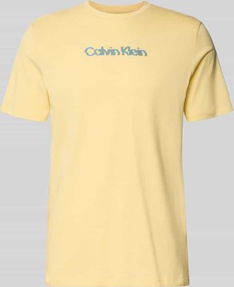 Calvin Klein Jeans Regular Fit T-Shirt mit Logo-Print Modell Class