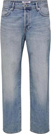 Only & Sons Only & Sons, Homme, Jeans, Bleu, Taille: W32 L32 Jean avec Fermeture &Eacute;clair et Bouton et Poches