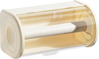 Generic K&uuml;chenrollenhalter mit Deckel, Toilettenpapierhalter, Toilettenpapierhalter, einfache Installation, wandmontierter Papierhandtuchhalter f&uuml;r K&uuml;che, Bad