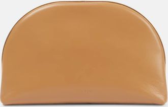The Row Clutch Sylvia aus Leder