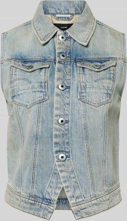 G-Star Slim Fit Jeansweste im Used-Look