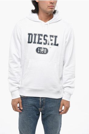 Diesel Hooded GINN Sweatshirt with Printed Logo size 3xl