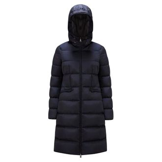 Moncler Avocette Langer Daunenmantel - - Coats - Damen - Blau - S