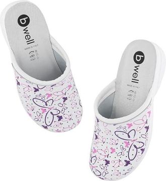 B-Well Aerial Lady/Man Sabots médicaux pour femme Chaussures dhôpital antibactériennes Tailles 35-46, Butterfly Whisper, 41 EU