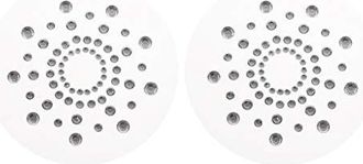 Generic Autocollants Strass de Mamelon, Accessoires de Collant adh&eacute;sif dautocollant de Soutien-Gorge de Fille de Soutien-Gorge de Blanc Durable et pratiqueOp&eacute;