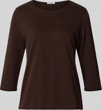 s.Oliver Red Label Regular Fit 3/4-Shirt aus reiner Baumwolle