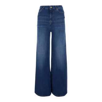 Twinset Femme, Jeans, Bleu, Taille: W29 Jean large