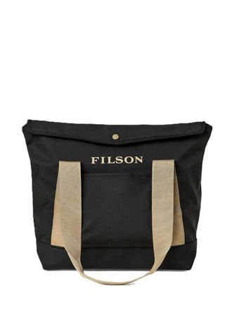 Filson Handtasche mit Logo-Print - Schwarz