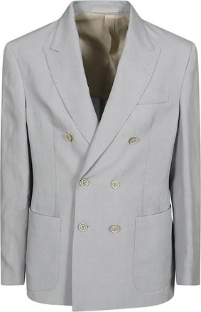 Eleventy Homme, Vestes, Bleu, Taille: L Doppio Petto Jacket