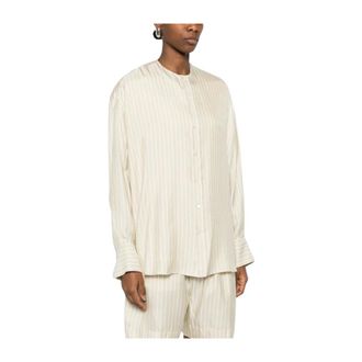 Carven Damen, Blusen & Hemden, Beige, SGr&ouml;&szlig;e
