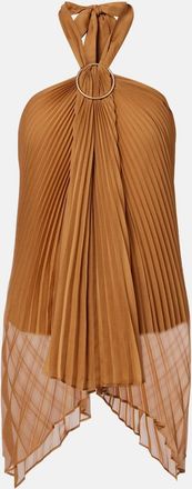 Max Mara Top Valzer pliss&eacute;