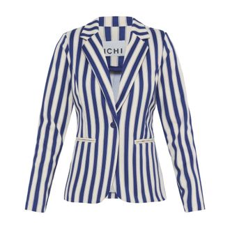 Ichi Jacken - - Jackets - Damen - Blau - M