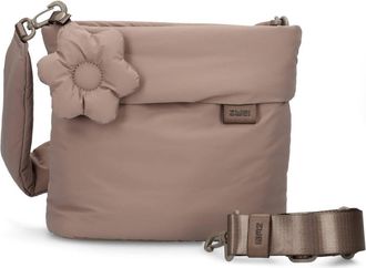 zwei Damen Umh&auml;ngetasche HANNAH HA8 - kleine Puffer Bag 3 Liter mit Rei&szlig;verschlussf&auml;chern, Smartphonefach & 2 Tragegurten - Crossbody Umh&auml;ngetasche aus rec