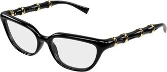 Gucci Sign Cat Eye Rahmen - - Accessories - unisex - Schwarzk - 53 MM