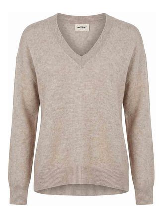 Notshy V-Pullover - Beige