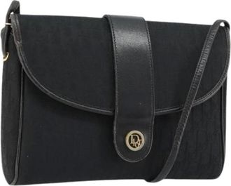 Dior Sac bandouli&egrave;re vintage Trotter Pre-owned - Femme - Pre-owned - Noir - Taille: ONE Size