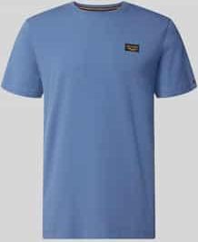 PME Legend T-Shirt mit Label-Details und Rundhalsausschnitt