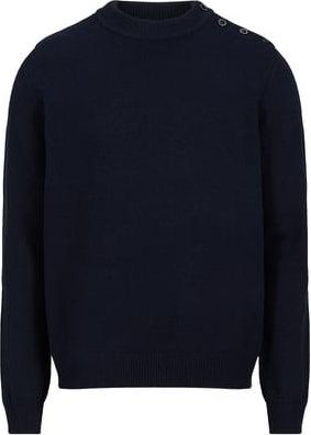 Aigle Pull droit col montant en laine m&eacute;lang&eacute;e