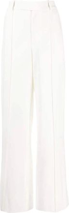 Proenza Schouler Femme, Pantalons, Blanc, Taille: 40 FR Wide Pantalons
