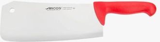 Arcos Fleischermesser aus Nitrum Edelstahl - Ideal f&uuml;r den intensiven und dauerhaften Gebrauch - Roter Polypropylengriff mit Farberkennungssystem - Serie 29