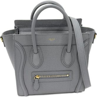 Celine Mini sac Vintage Pre-owned - Femme - Pre-owned - Gris - Taille: ONE Size