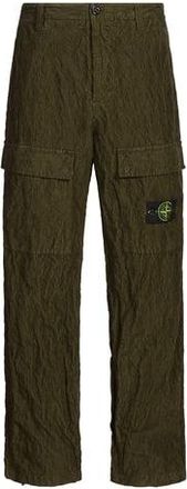 Stone Island gemischte Baumwollhosen - grün