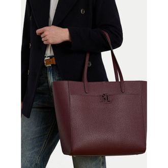 Lauren Ralph Lauren Handtasche LAUREN RALPH LAUREN Large Cameryn 431960183010 Dunkelrot