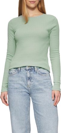 QS by s.Oliver Damen 2166722 T-Shirt Langarm, 7217, XS