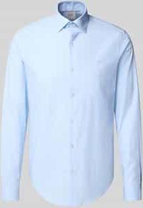 Calvin Klein Slim Fit Business-Hemd mit Knopfleiste