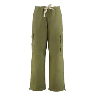 Palm Angels Strapazierf&auml;hige Bequeme Olivgr&uuml;ne Cargohose - - Trousers - Herren - Gr&uuml;n - M