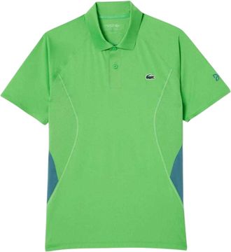 Lacoste Tennis x Novak Djokovic Poloshirt f&uuml;r Herren, Regul&auml;r (Gr&uuml;n)