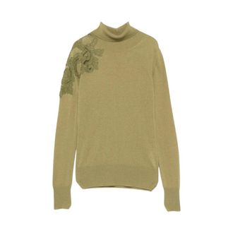 Ermanno Scervino Damen, Strickwaren, Gr&uuml;n, XSGr&ouml;&szlig;e