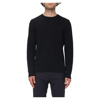 Zanone Pull Giro &agrave; col rond - Homme - Pulls - Noir - Taille: XL