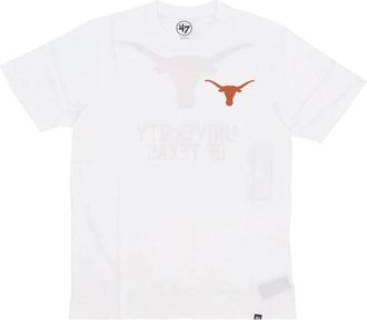 47 Brand Homme, Tops, Blanc, Taille: M Backer Echo Tee Texlon