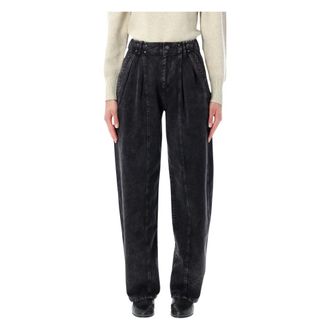 Isabel Marant Damen, Hosen, Schwarzk, SGr&ouml;&szlig;e