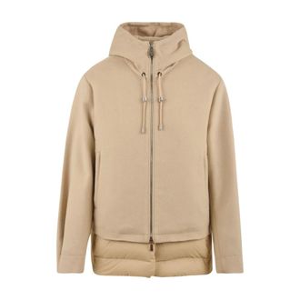 Moorer Damen, Sweatshirts & Hoodies, Beige, XSGr&ouml;&szlig;e