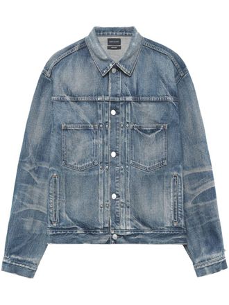 John Elliott + Co veste Thumper Type II en jean - Bleu