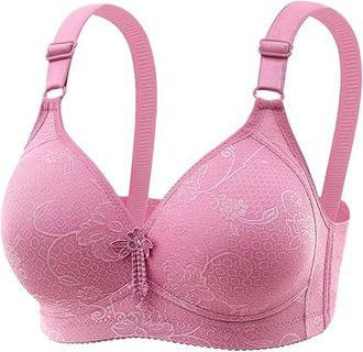 Generic Bustier & Soutien pour Femmes, Bretelles R&eacute;glables, Couverture Compl&egrave;te, Soutien-gorge Confortable sans Armatures, Soutien-gorge sans Armatures, lilas