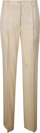 P.A.R.O.S.H. P.a.r.o.s.h., Femme, Pantalons, Beige, Taille: 40 FR Pantalon Tailleur Rania