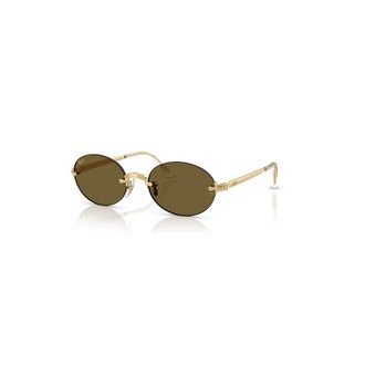 Ray-Ban Rb3929 By A$ap Rocky Sonnenbrillen Arista Gold Fassung Braun Glas 54-20