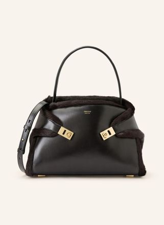 Ferragamo Ferragamo Handtasche Hug schwarz