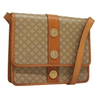 Celine Pre-owned Cuir sacs-celine - Femme - Pre-owned - Beige - Taille: ONE Size