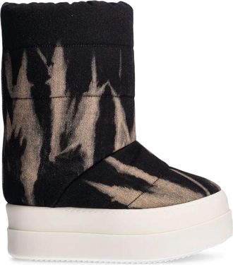 Rick Owens bottines Mega Bumper Lunar - Noir