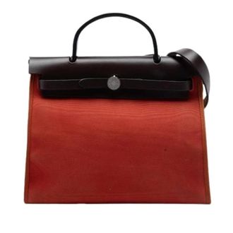Herm&egrave;s Pre-owned Herbag Zip 31 - - Pre-owned - Damen - Orange - ONE SIZE