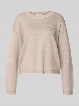 Liu Jo Pullover mit Zierkn&ouml;pfen