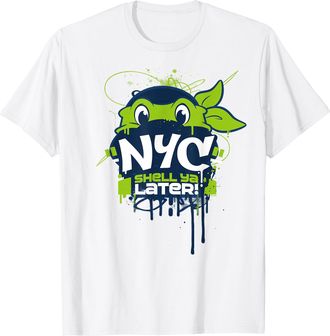 Teenage Mutant Ninja Turtles TMNT Teenage Mutant Ninja Turtles Street NYC Classic Graff T-Shirt