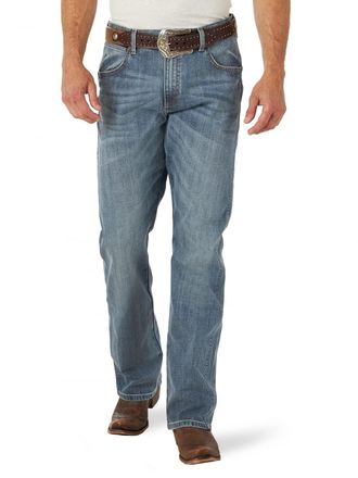 Wrangler Mens Retro Relaxed Fit Boot Cut Jean, Greeley, 36W x 34L