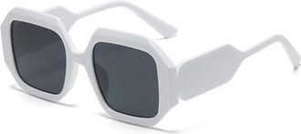 Generic Lunettes De Soleil Polaris&eacute;es Vintage For Femme, Monture Large, Style Streetwear, Id&eacute;ales For Les Trajets Domicile-travail, Le Sport Et Les Vacances.(