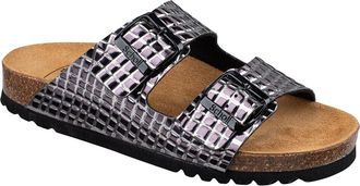 Scholl Damen Josephine Sandale, Schwarz/silberfarben, 38 EU